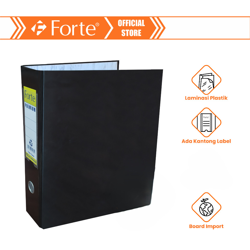 Jual ( 12 PCS ) Ordner Forte Premium Enduro + Laminasi Ukuran Folio ...