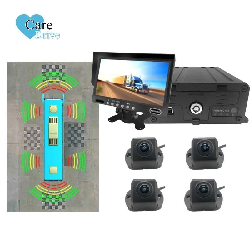 Jual New 360 degree bird eyes view blind spot warning 360 car camera ...