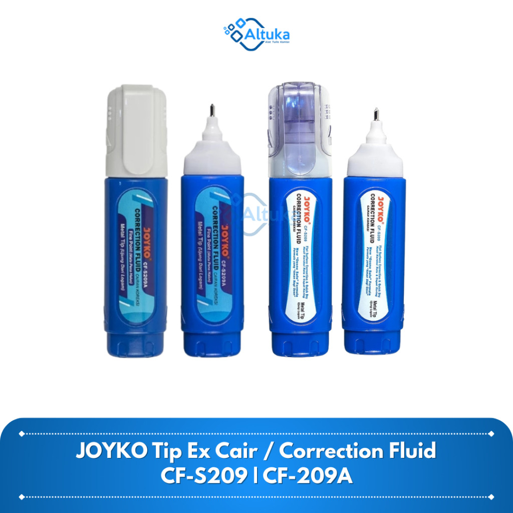 Jual Stipo / Correction / Tip Ex Cair Joyko CF-S209 OL-01 | Shopee ...