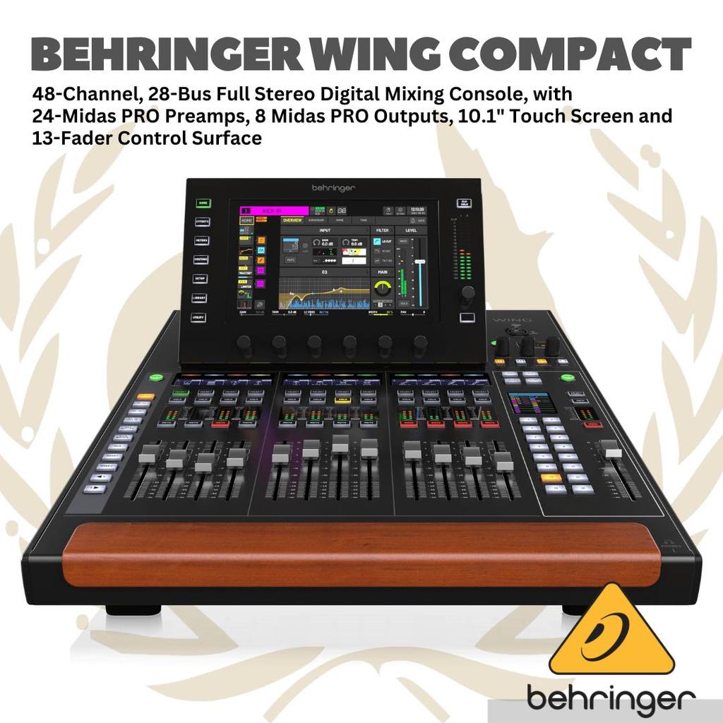 Jual Behringer Wing Compact 48 Channel Full Stereo Digital Audio Mixer ...