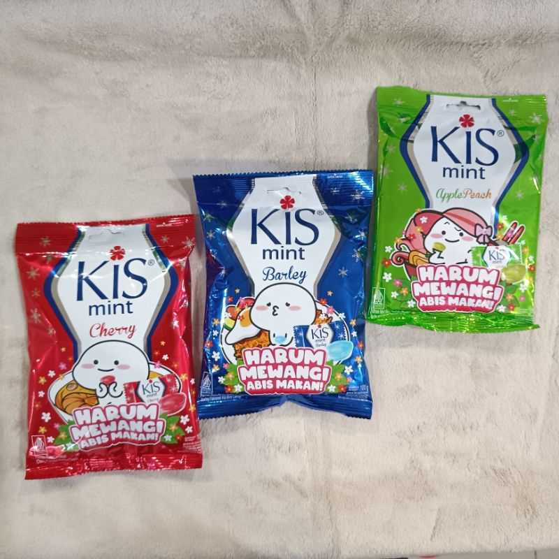 Jual SAG Permen KIS Mint Candy ( 1 Sak isi 50 pcs @2.5gram ) KIS GRAPE ...