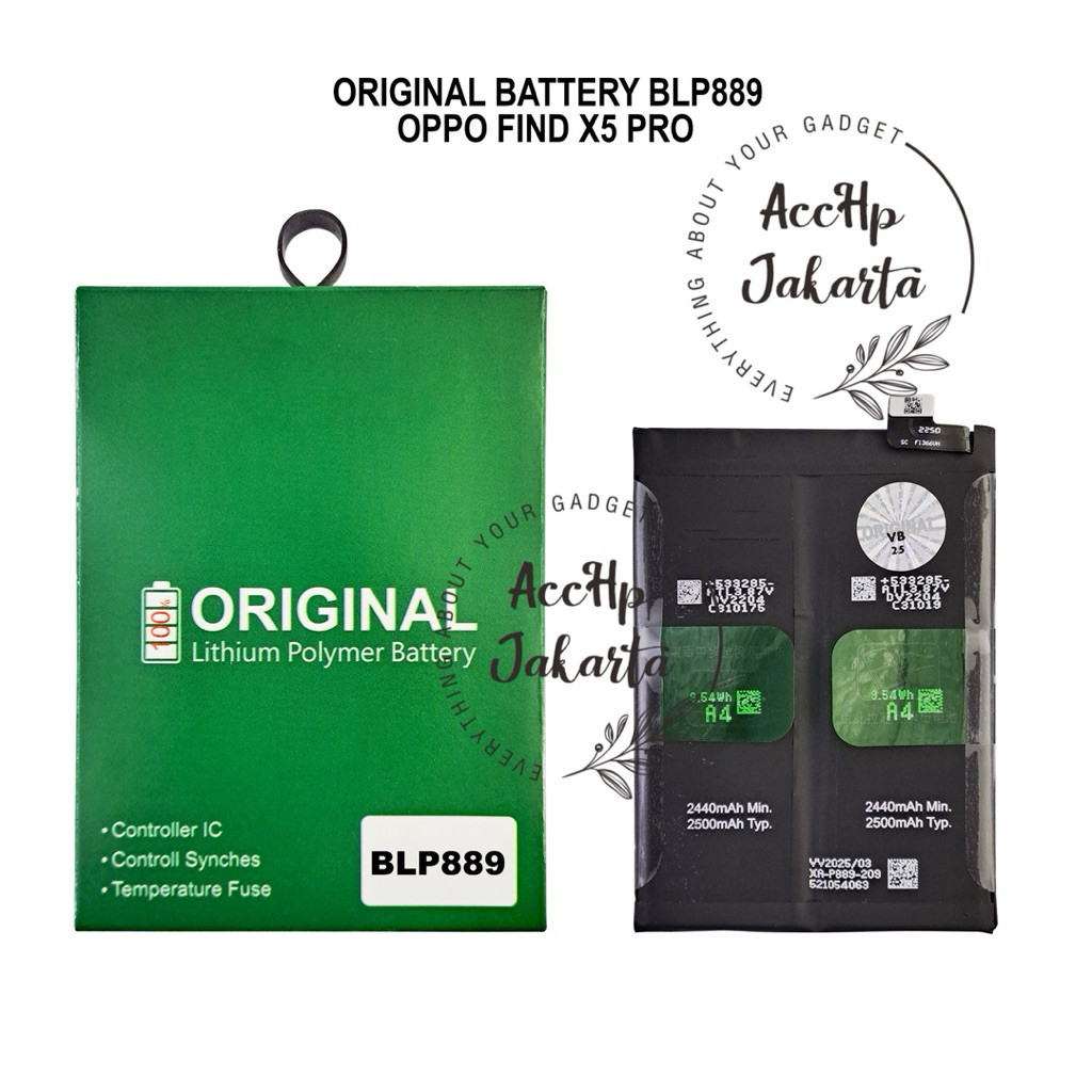 Jual Batre Baterai Find X5 Pro 5G BLP 889 Batrei Batrai BLP889 Battery ...