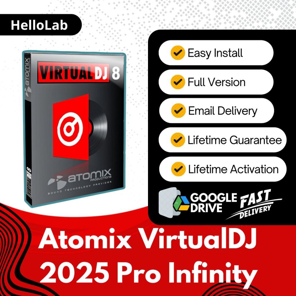 Jual Atomix Virtual Dj 2025 Pro Infinity V8 5 7921 Full Version