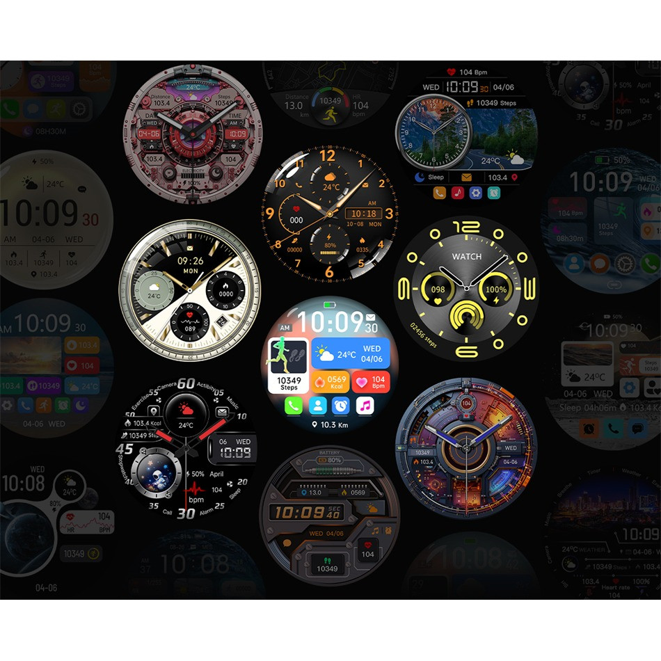 Jual 2025New For Huawei GT5 Pro Smart Watch Men HD AMOLED Screen GPS ...