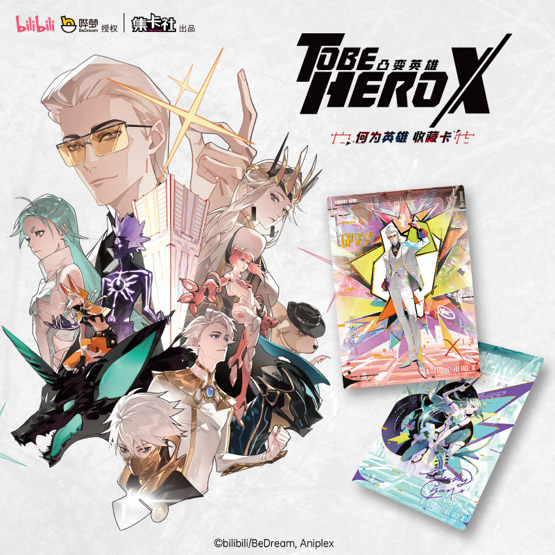 Jual 16 Packs To Be Hero X Collection Card Official Anime TCG CCG Hero ...