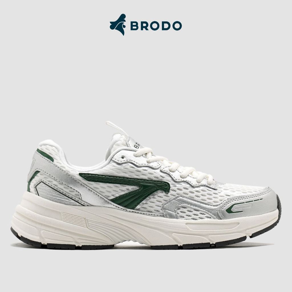 Jual BRODO - Sneakers Ace Nexus Silver Green OWS | Shopee Indonesia