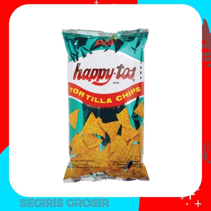 Jual HappyTos snack corn tortila Hijau 160 Gr | Shopee Indonesia