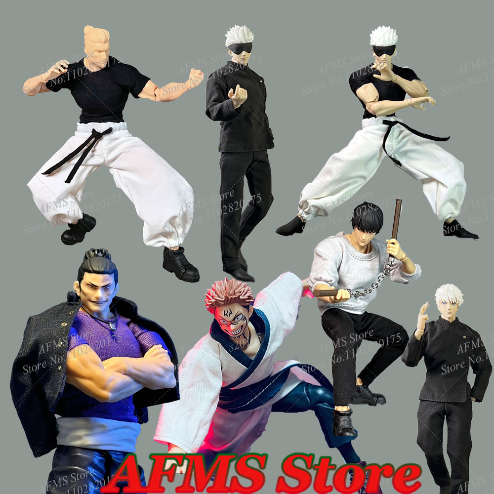 Jual 1/12 Scale Collectible Figure Fushiguro Toji T Shirt Pants Ryomen ...