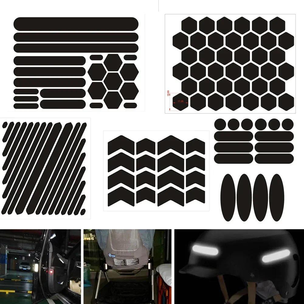 Jual Reflective Stickers for Helmets Invisible Helmets Stickers Self ...