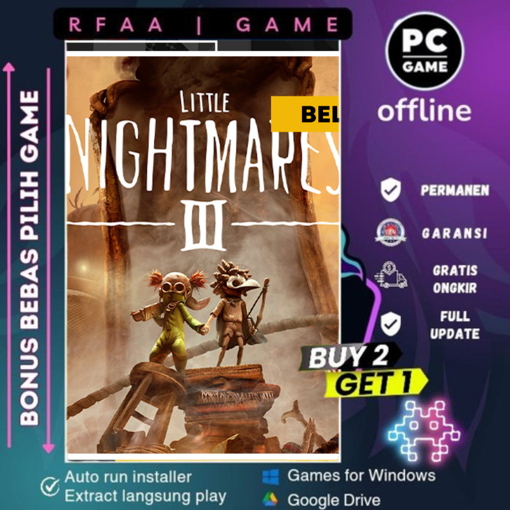 Jual LITTLE NIGHTMARES III | GAME PC - LAPTOP - PC GAME | Shopee Indonesia