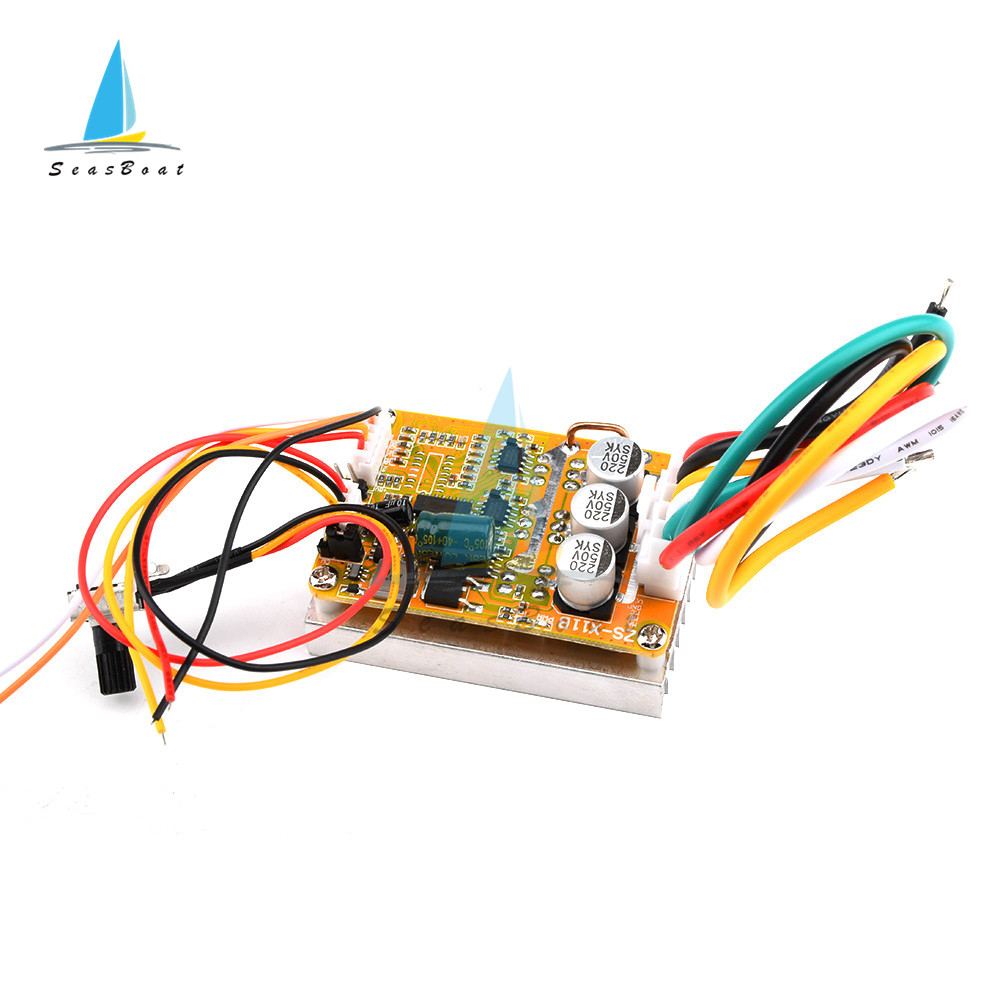 Jual DC 5-36V 350W BLDC Three Phase DC Sensorless Brushless Motor ...