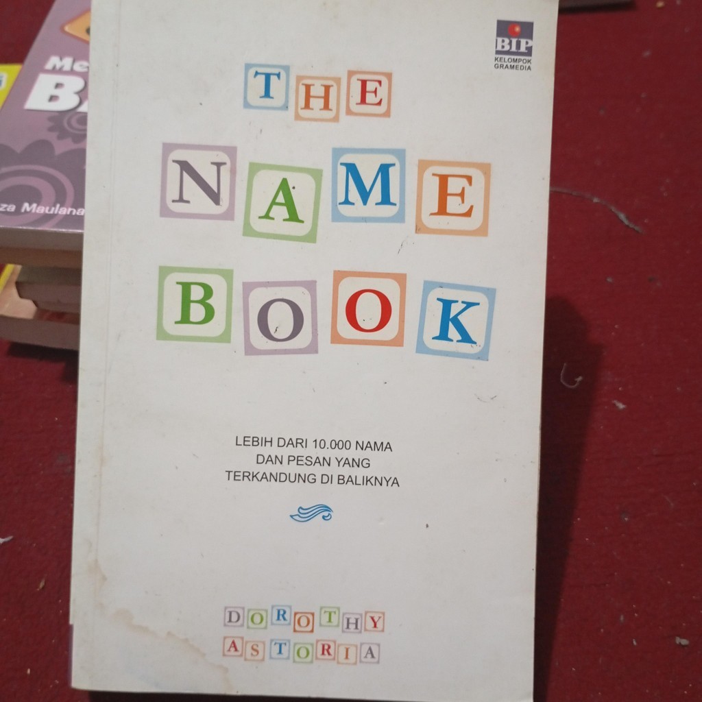 Jual The Name Book by Dorothy Astoria | Shopee Indonesia