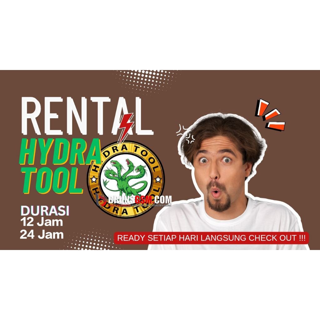 Jual Rental Hydra Tool ID Instant | Sewa Hydra Tool (Ready Stock ...