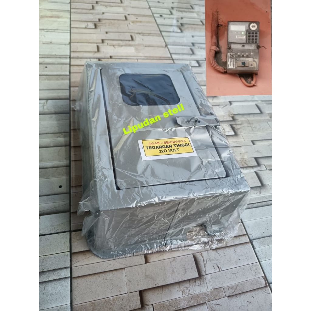 Jual Box Tutup Meteran Listrik Token.Untuk Meteran Model Baru Token Bok ...
