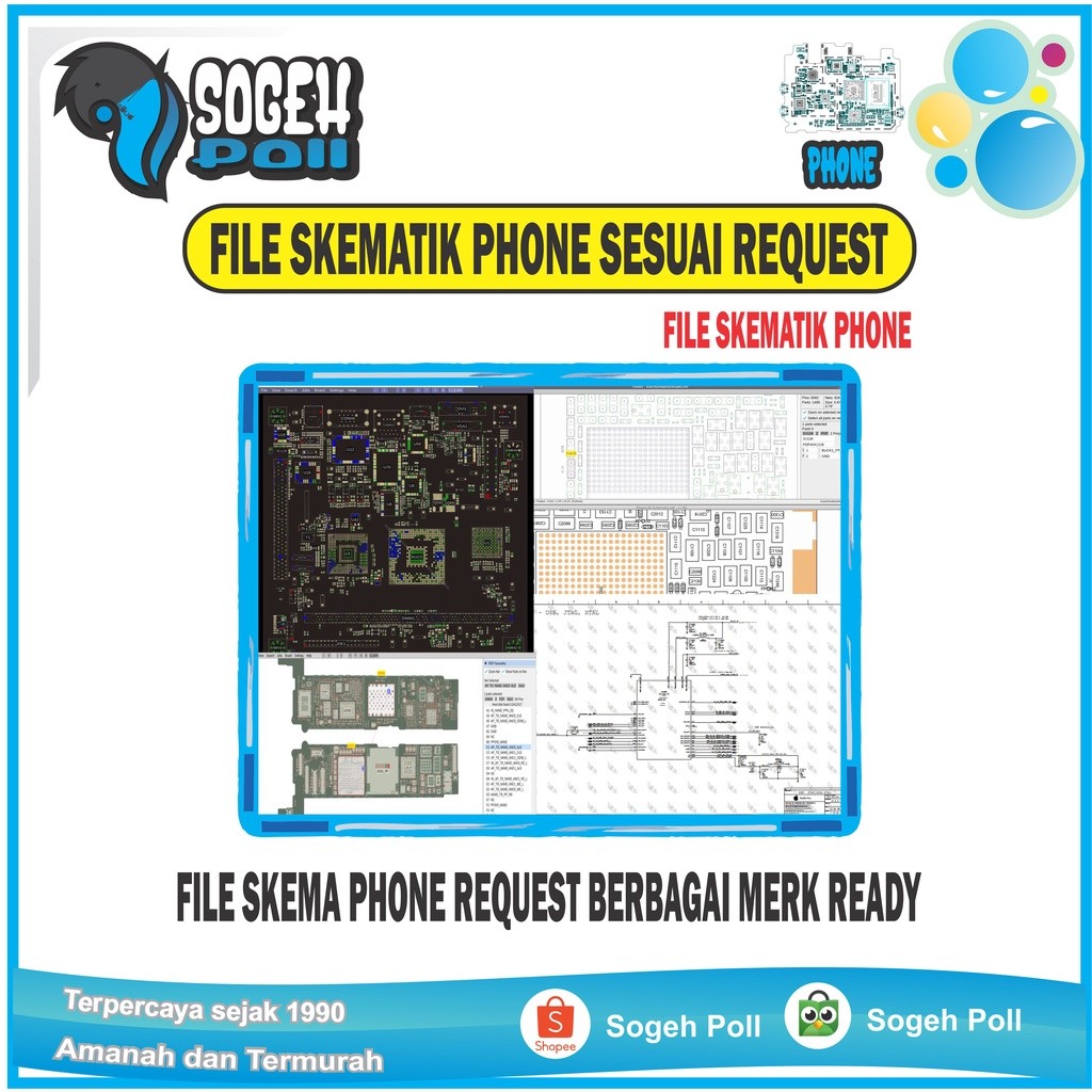 Jual FILE SKEMA SKEMATIK SCHEMATIC BOARDVIEW PHONE HANDPHONE HP SESUAI ...