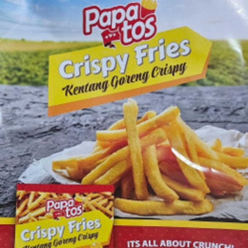 Jual Kentang Papatos Crispy 1kg | Shopee Indonesia