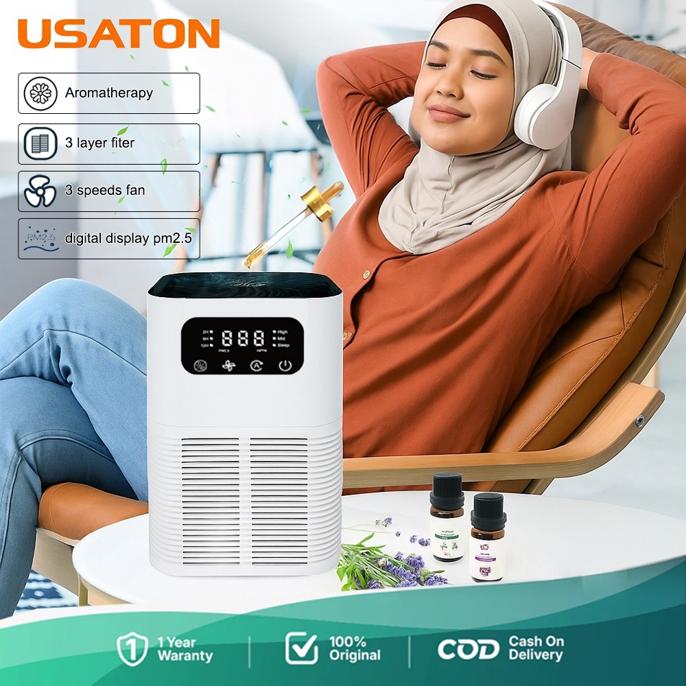 Jual Air Purifier Diffuser Aromatherapy Humidifier Aromaterapi ...