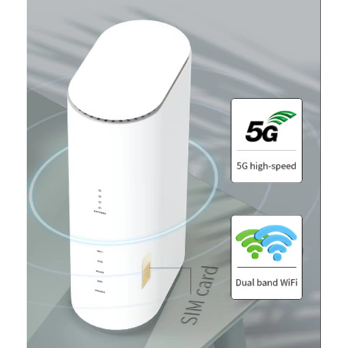 Jual Wifi6 CPE 5G Router 1800Mbps 2.4G+5G Dual Band Modem Router Wifi ...