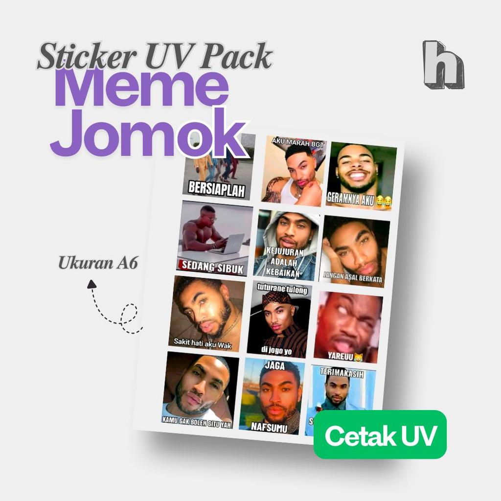 Jual Sticker Jomok Terlengkap & Harga Terbaru April 2026 | Shopee Indonesia