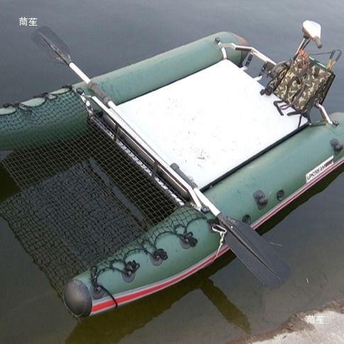 Jual New portable raft fishing/catamaran platform fishing boat/single ...