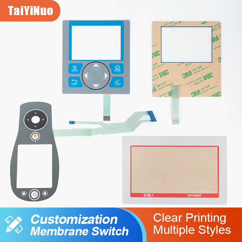 Jual Custom Membrane Switch Multiple Styles Key Button Membrane Switch ...