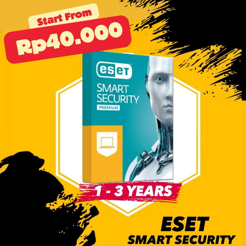 Jual ESET Smart Security Latest Version Original Antivirus | Shopee ...