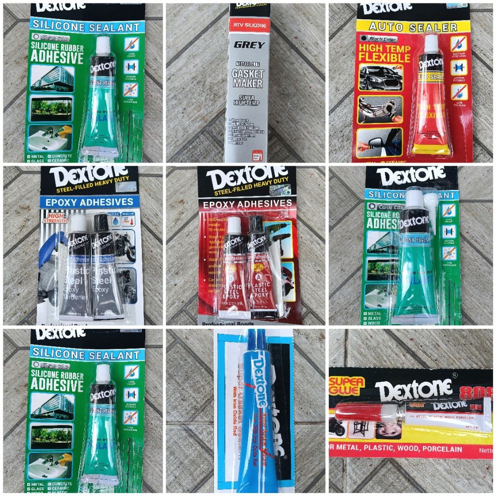 Jual A. ANEKA LEM dexton dextone bond lem perekat serba guna 75 g ...