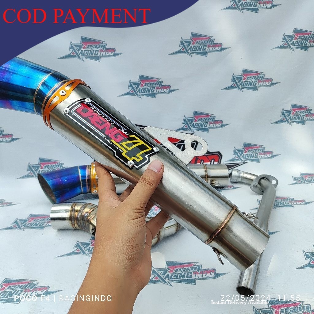 Jual HIGH MOUNT DAENG SAI4 BLUE TIP XRM WAVE RUSI KRISS 110 KRISS 125 ...