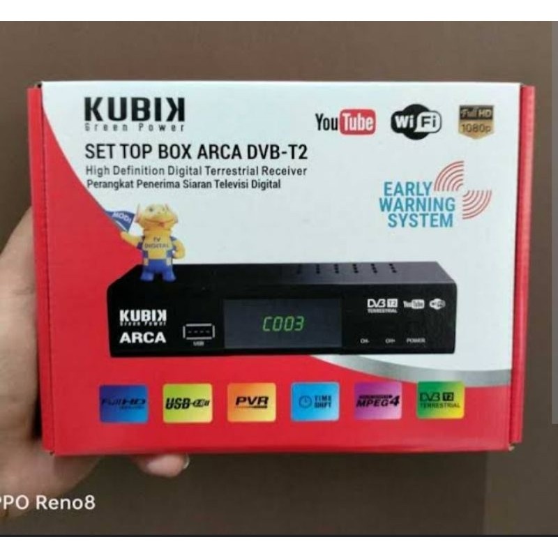 Jual Tv Box STB DVB KUBIK / CBM / FREEBOX Super HD Receiver DigitaL ...