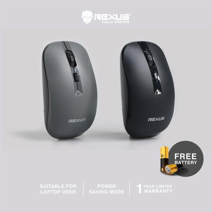 Jual Rexus Q20 - Mouse Wireless Office Silent Click - Jangkauan Lebih ...