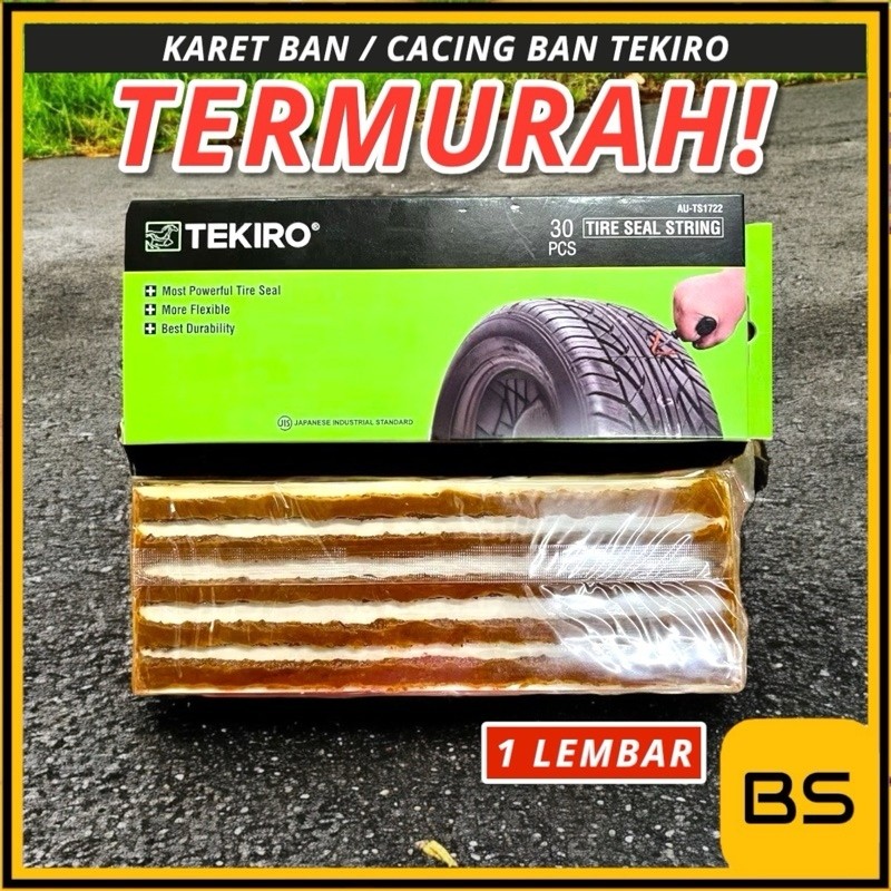 Jual Cacing Karet Ban TEKIRO Tambal Ban Tubles Roda Ban Bocor Tambel ...