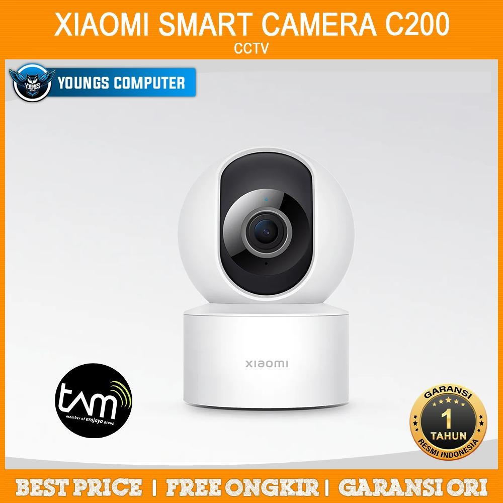 Jual Xiaomi Smart Camera C200 360° FHD 1080P CCTV IP Cam Garansi Resmi ...