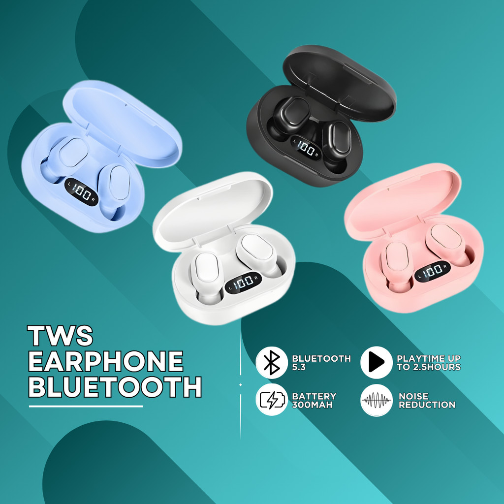 Jual [ Click Acc ] Earphone TWS E7S Bluetooth Suara Jernih Nyaman ...