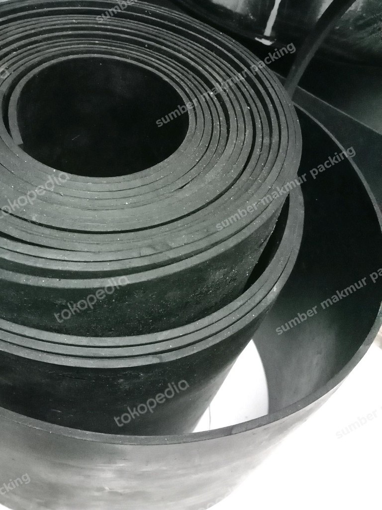 Jual rubber sheet-packing karet hitam 3mmx50cmx100cm | Shopee Indonesia