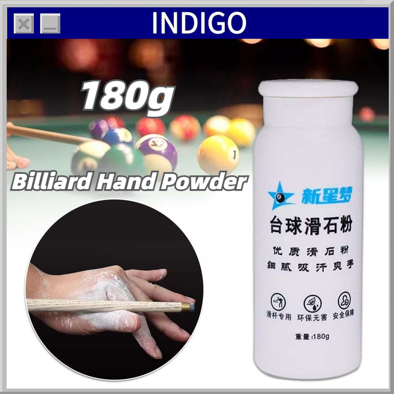 Jual 180g Bedak Billiard Talc Talek Talc Powder Tepung Talek Bedak ...