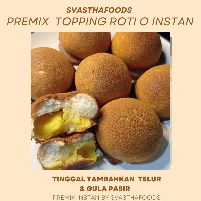 Jual Paket resep toping roti boy/ Premix toping roti boy/ Tepung instan ...