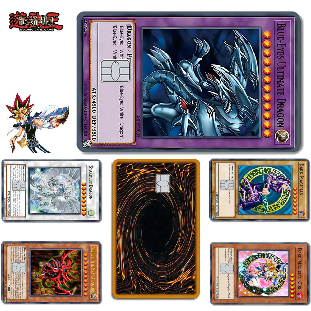 Jual Anime Yugioh Card Decals Credit Card Skin 2.5D HD Stickers Decal ...