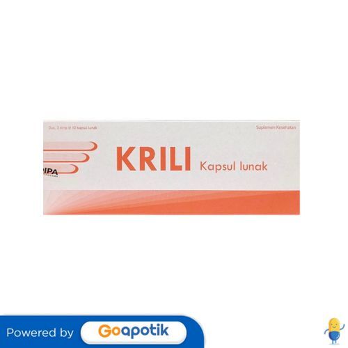 Jual Krili Box Isi 30 Kapsul Lunak | Shopee Indonesia