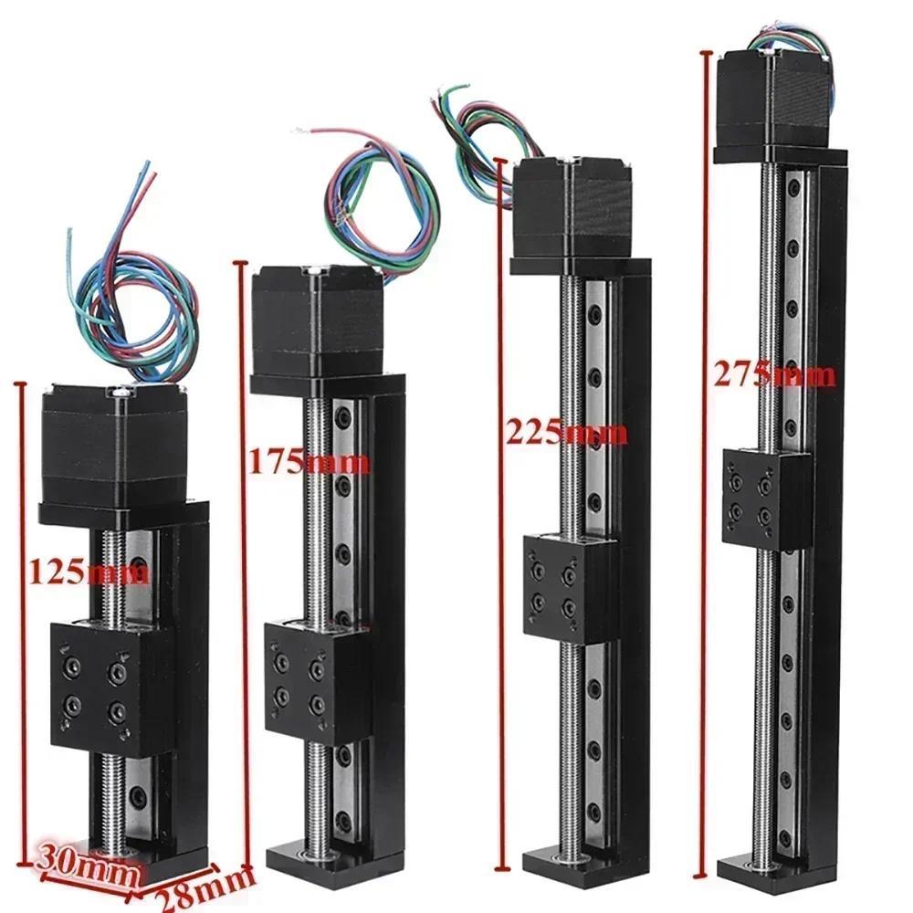 Jual YunDuan T-type Motorized Linear Rail Stage Mini CNC Sliding Table ...