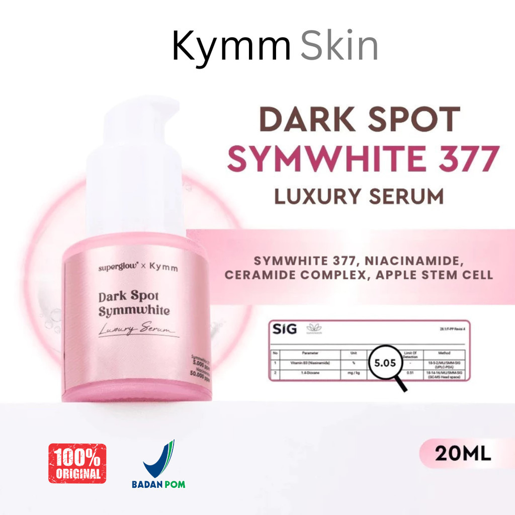 Jual KYMM SKIN Dark Spot Serum 20ml – Symwhite 377 (Phenylethyl ...