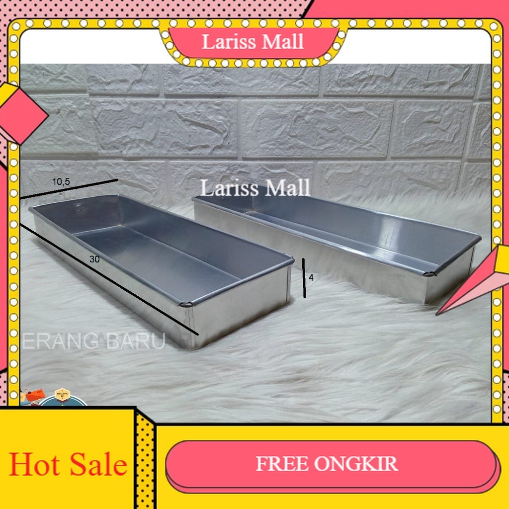 Jual [ LARISS_MALL ] BISA COD Loyang Roti | Loyang Brownis Alumunium ...