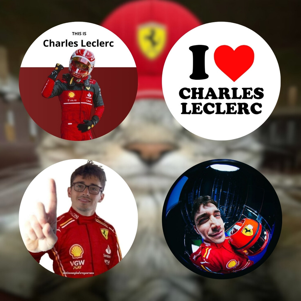 Jual Pin Button F1 Charles Leclerc Bundle | Shopee Indonesia