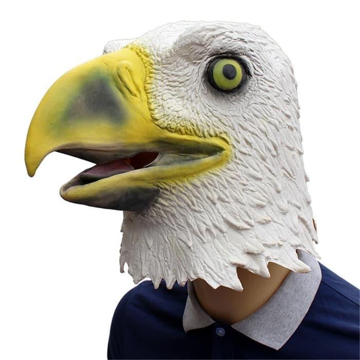 Jual Topeng burung elang rajawali eagle latex mask halloween | Shopee ...