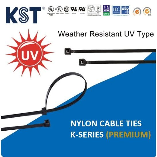 Jual KST - NYLON KABEL TIES / CABLE TIES / KABEL TIE / PENGIKAT KABEL ...