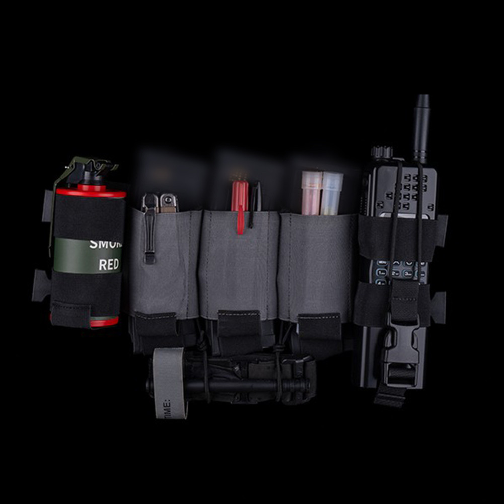Jual WG Chest Rig with Double-layer Triple Mag Pouch WG Minimalistic ...