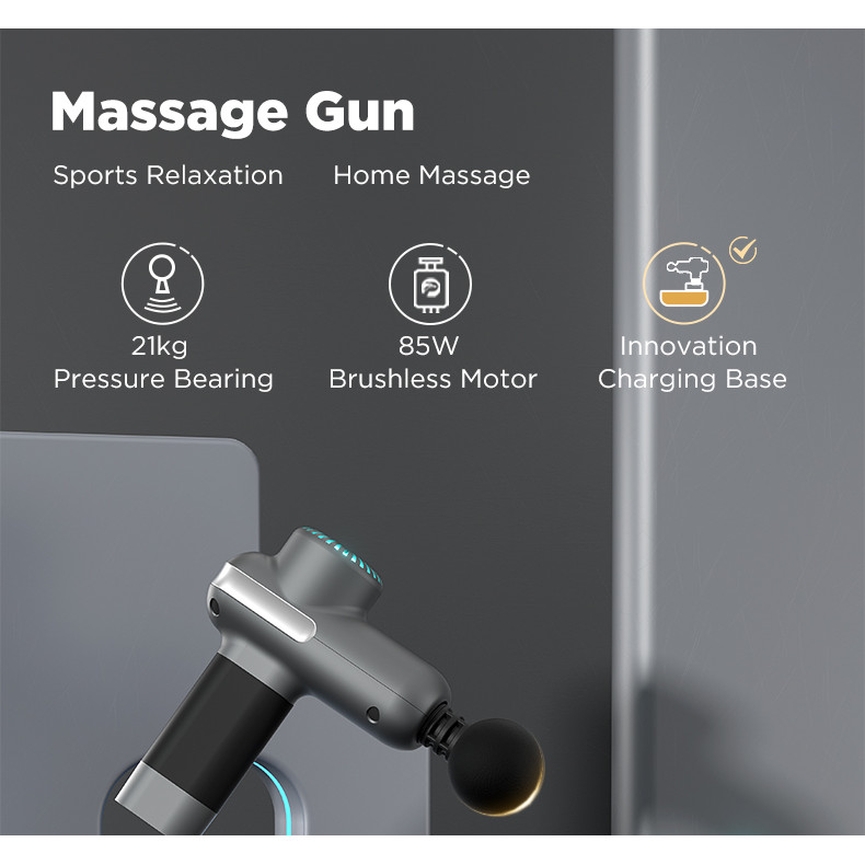 Jual Booster - Mini Electric Neck Massager Gun, Smart Hit Fascia for ...