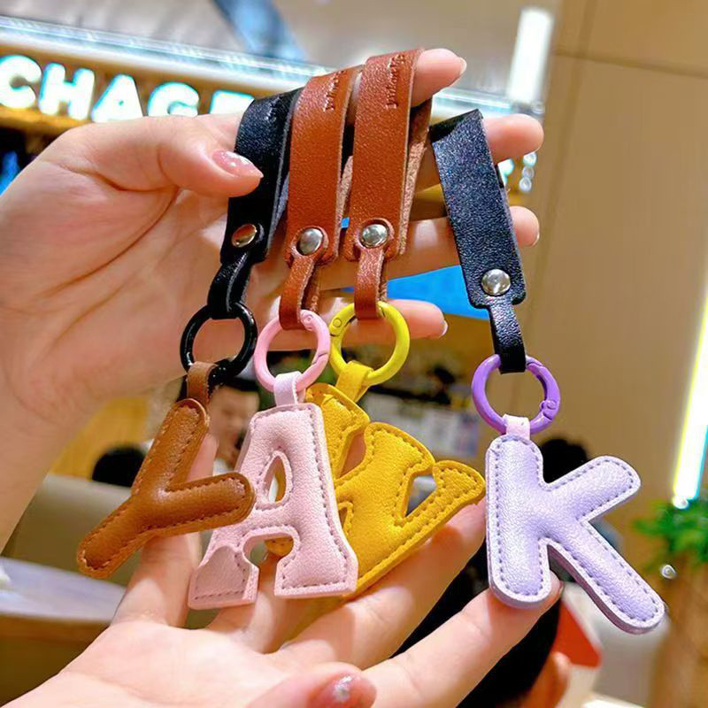 Jual COD Ready 26 huruf Initial Huruf Keychain/Gantungan Huruf Bag ...