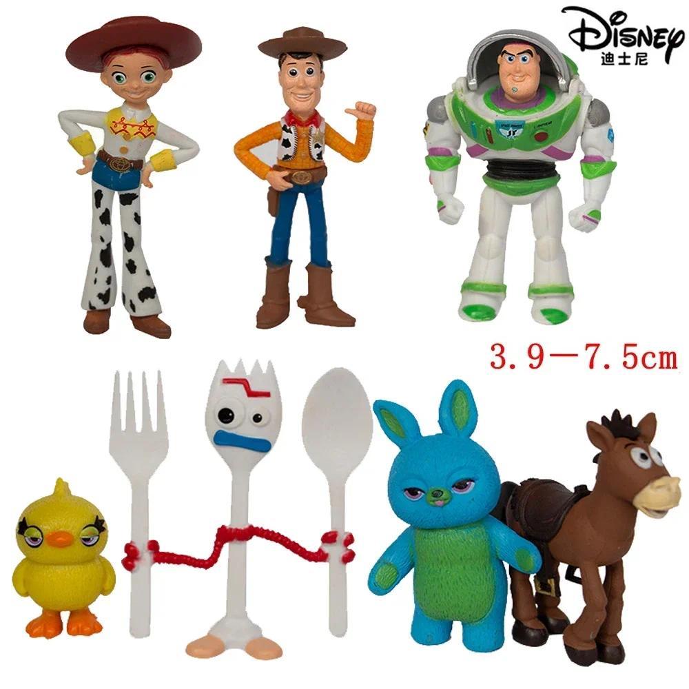 Jual 7PCS sney Toy Story Action Figure toys Woody Jessie Buzz Lightyear ...