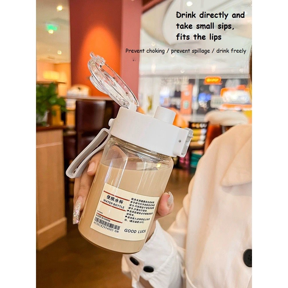Jual Botol Air Portabel Botol Minum Putih Transparan Botol Bening ...