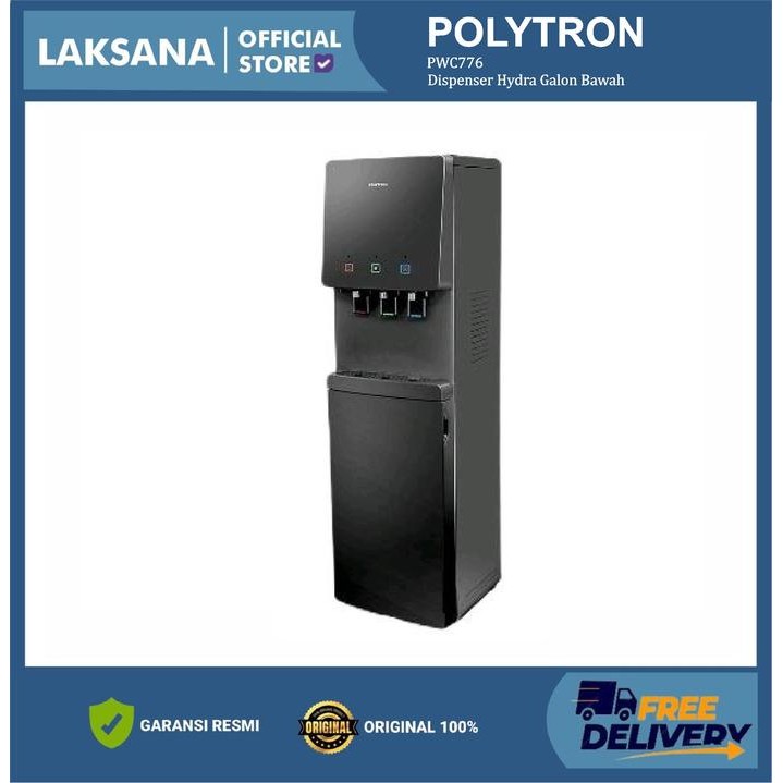 Jual Polytron PWC776 Dispenser Hydra Galon Bawah PWC 776 - Hitam ...